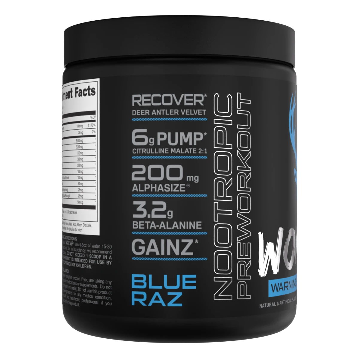 Woke AF - High Stimulant Pre-Workout - GVS 30 SERV - Bucked Up AU