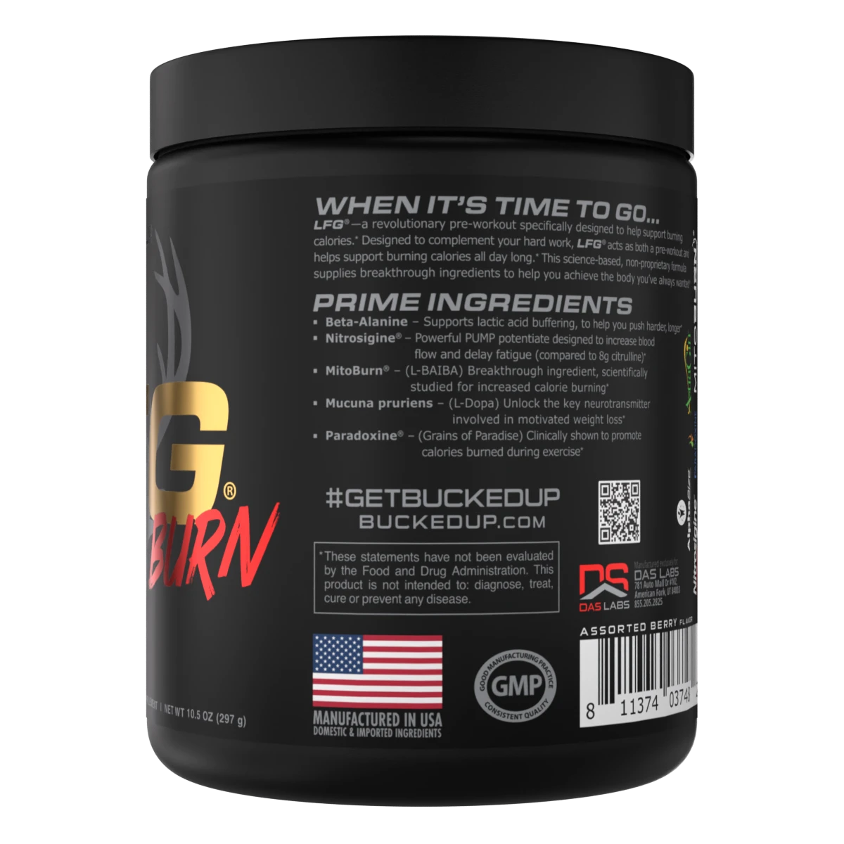LFG Pre-Workout - Bucked Up AU