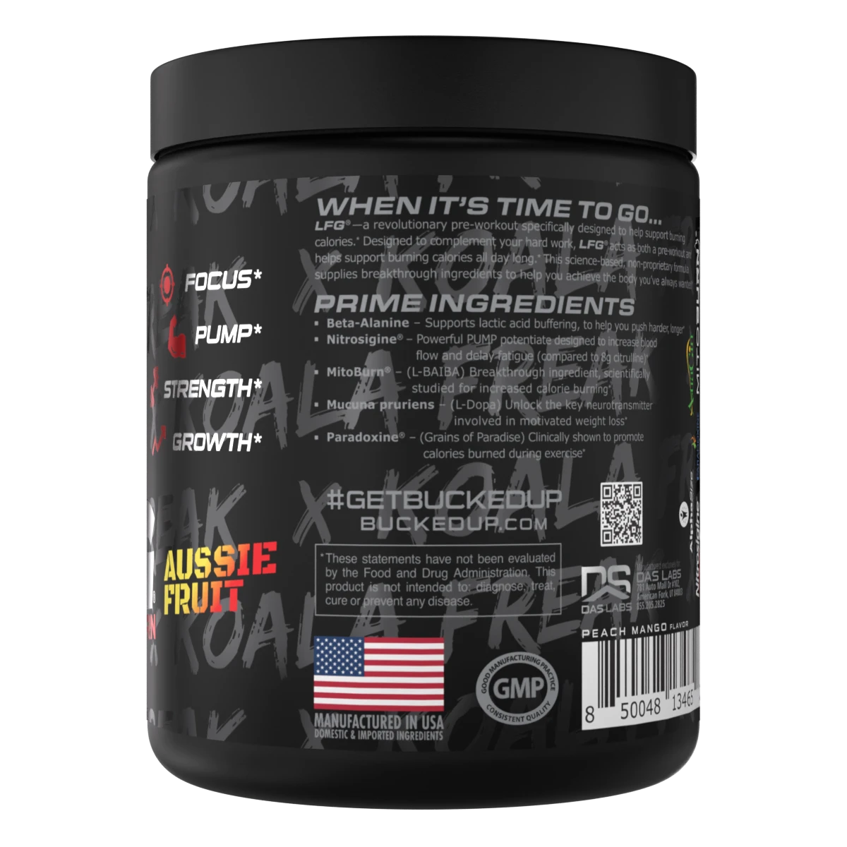 LFG Pre-Workout - Bucked Up AU