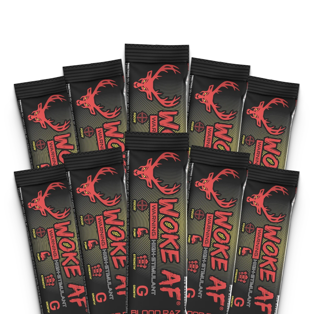 Woke AF Stick Packs - GVS Single Serving - Bucked Up AU